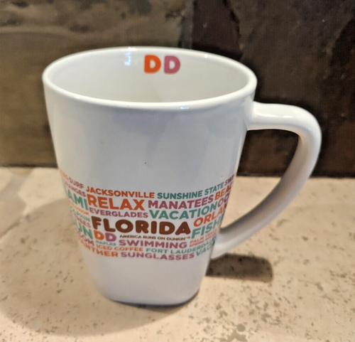 2016 Dunkin Donuts DD Florida State Coffee Mug Collectible Teacup | eBay
