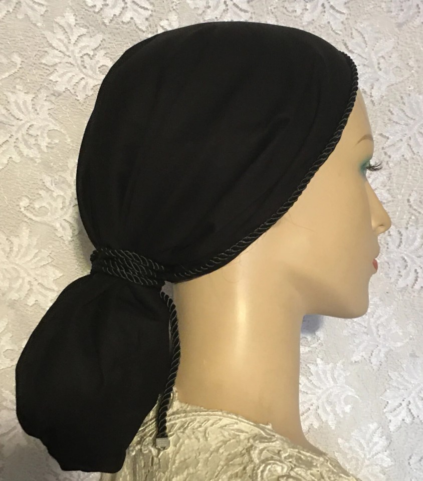 Snood Head Covering • All Cotton Hair Snoods for Women • Tichel • Wrap ...