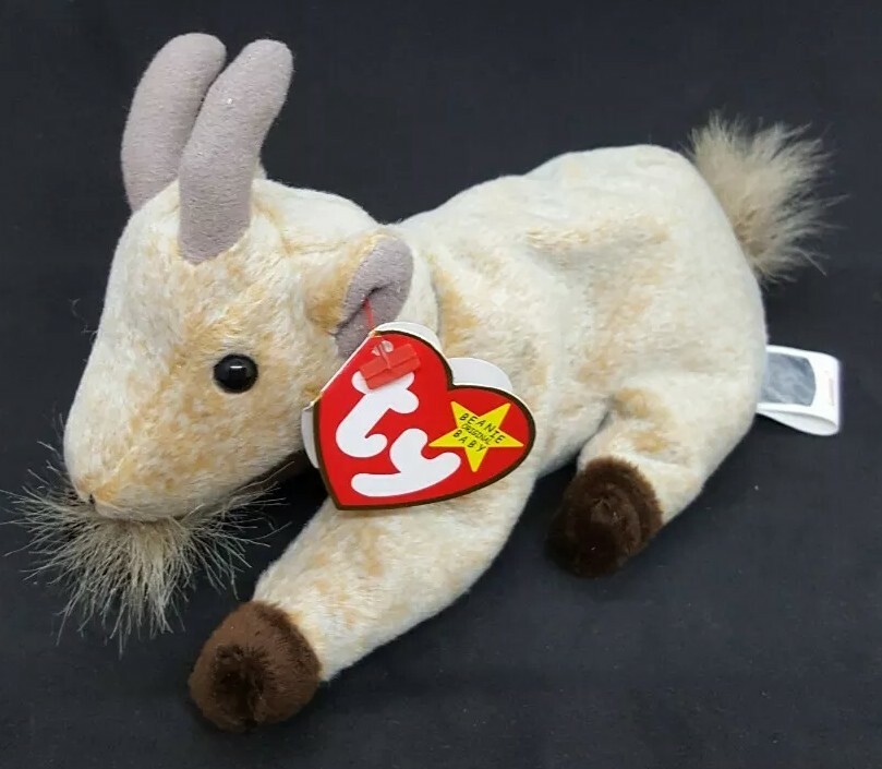 TY 1999 GOATEE the GOAT BEANIE BABY - MINT with MINT TAGS | eBay
