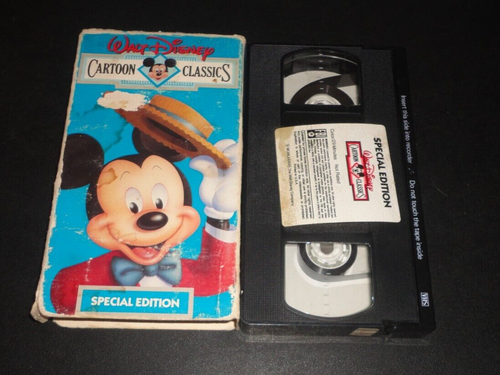 Walt Disney Cartoon Classics Special Edition Mickey Mouse (VHS, 1988 ...