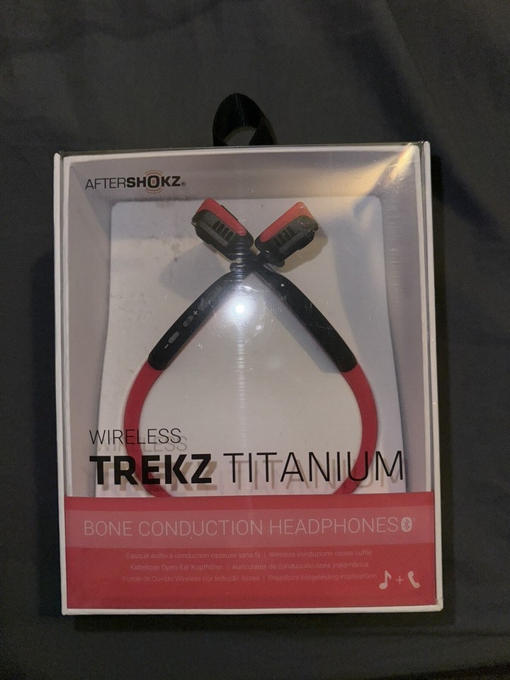 Treks Titanium Bone Conduction Headphones Pink | eBay