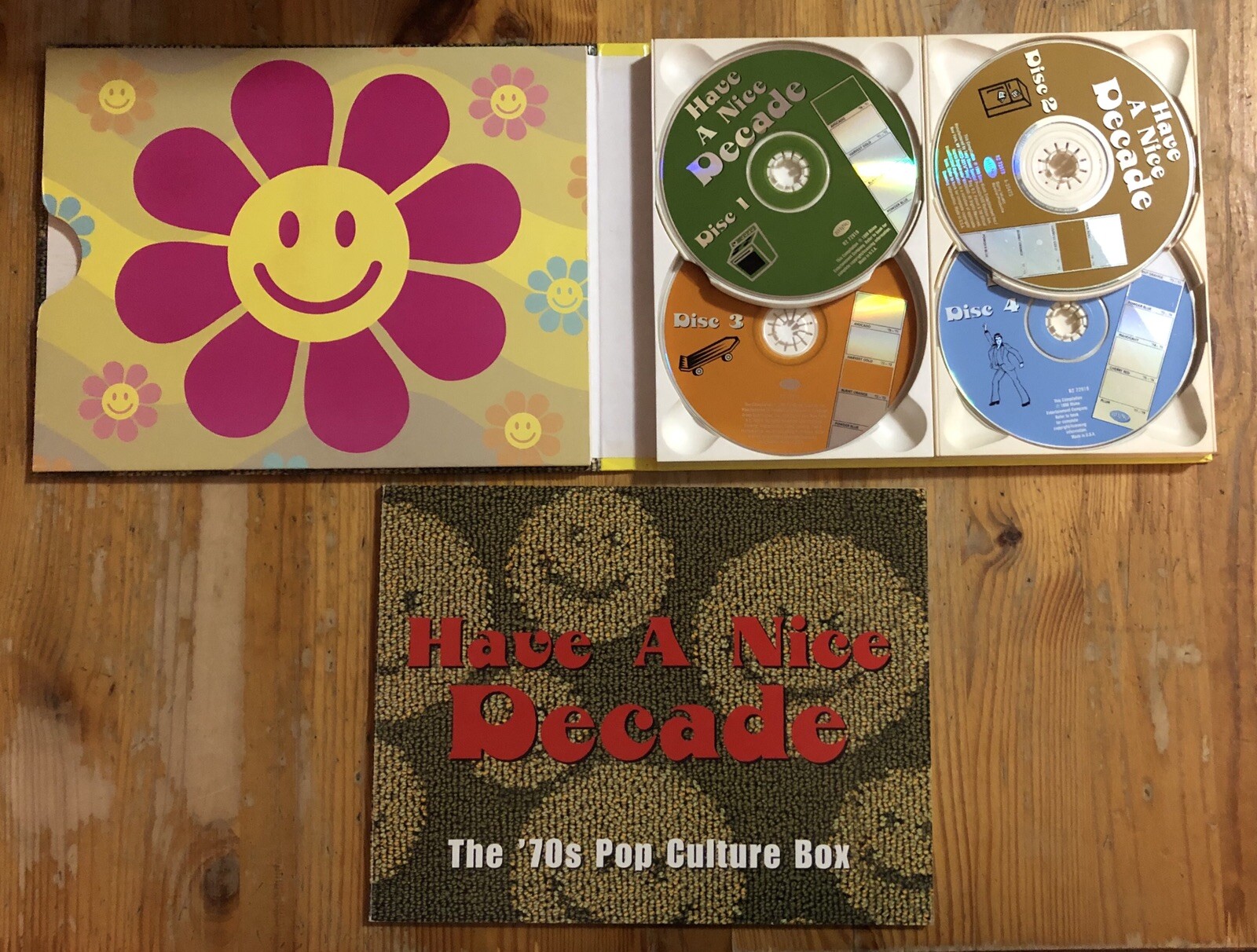 PROMO Have A Nice Decade The '70s Pop Culture Box CD 7 Disc Set 1998 ...