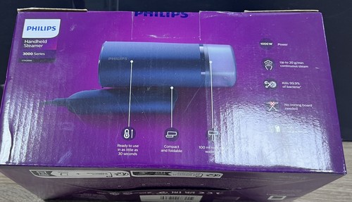 Philips Handheld Steamer 3000 Series 1000W 20 g/min Steam Foldable ...