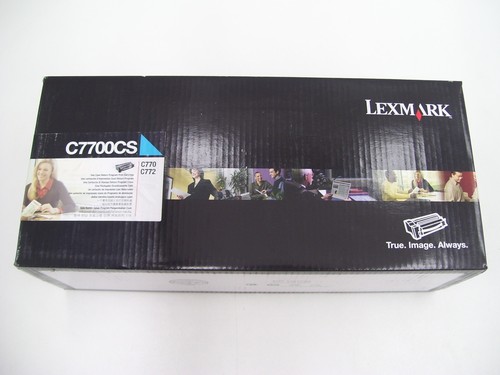 LEXMARK C7700KS GENUINE RETURN PROGRAM BLACK TONER CARTRIDGE FOR C770 ...