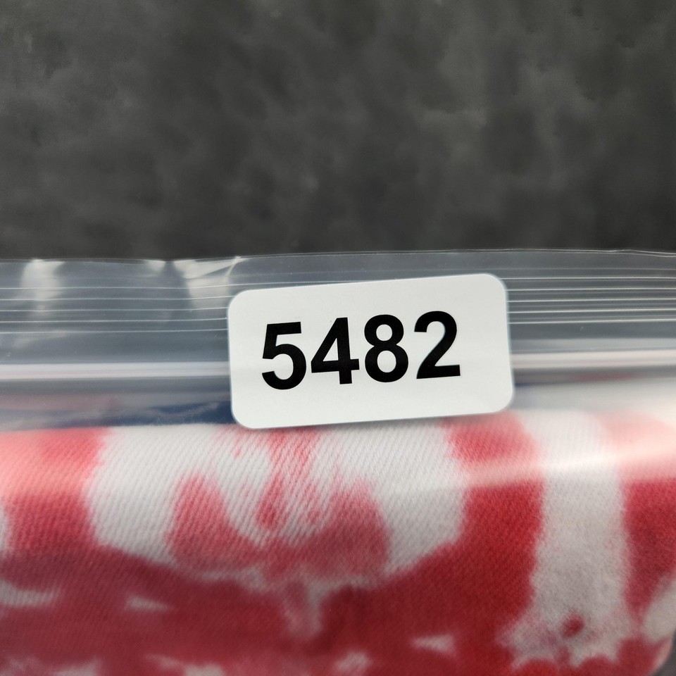 Ranch Dress'n Jeans Womens Size 5 Red White Blue Tie Dye Bell Bottom ...