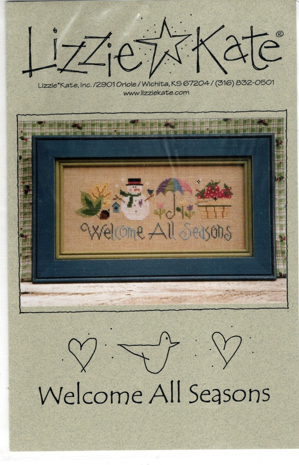 LIZZIE KATE counted cross stitch charts -YOUR CHOICE- new | eBay