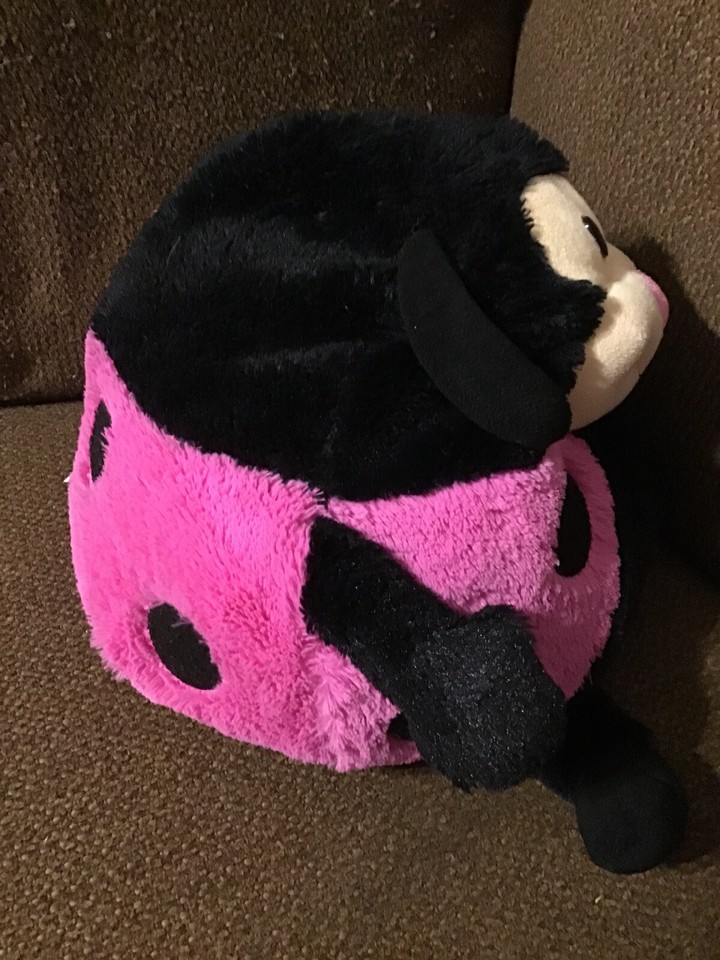 Pink Lady Bug Plush Stuffed Animal Mushable Pot Bellies 10" | eBay