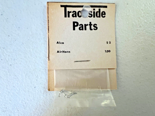 Trackside Parts #S2 HO Scale Metal Alco Air Horn (1pkg of 2) - NOS | eBay