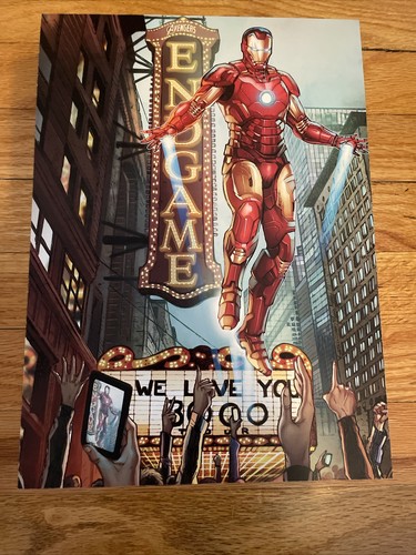 Avengers Endgame We Love You 3000 Tour Poster RARE Chicago Exclusive ...