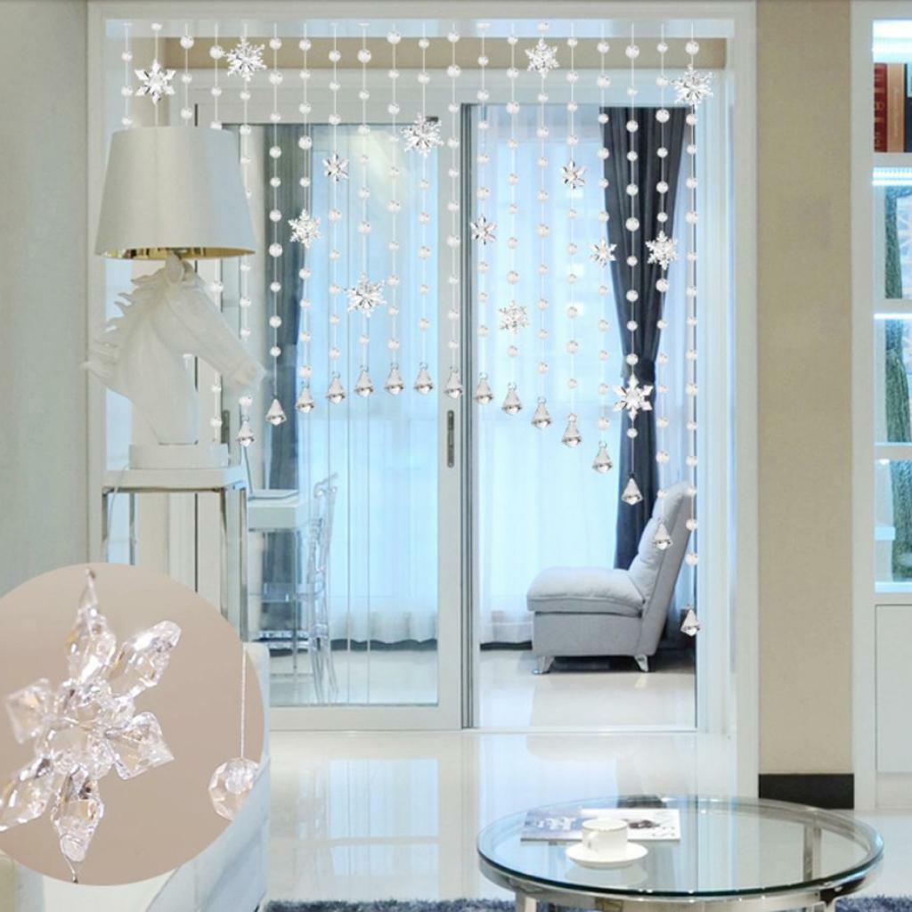 10 Pcs Clear Acrylic Snowflake Litter Crystals Confetti Wedding | eBay UK