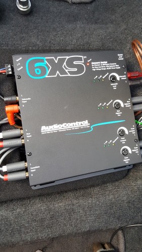 AudioControl 6xs Black 6 Channel Electronic Crossover for sale online ...