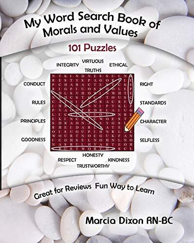 My Word Search Book of Morals and Values New 9781542839310 Fast Free ...