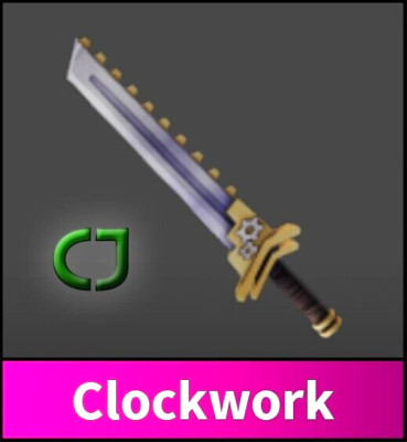 Roblox Murder Mystery 2 MM2 Clockwork Knife | eBay