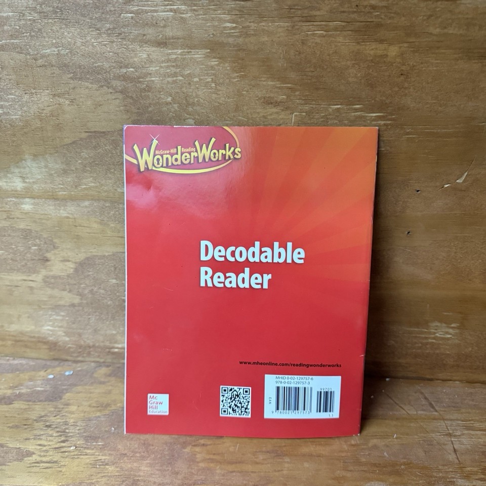 Wonder Works Decodable Reader Grade 1 Unit 1 Paperback By McGraw Hill ...
