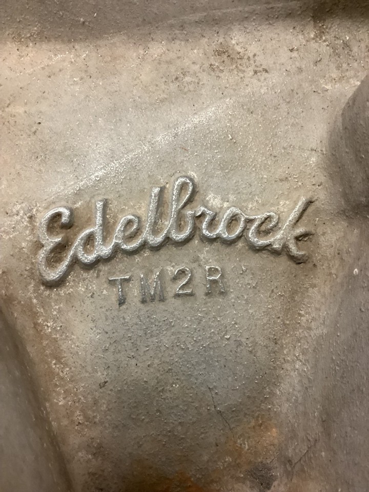 Vintage Edelbrock TM2R Aluminum Intake Manifold Big Block Chevy 2695 | eBay
