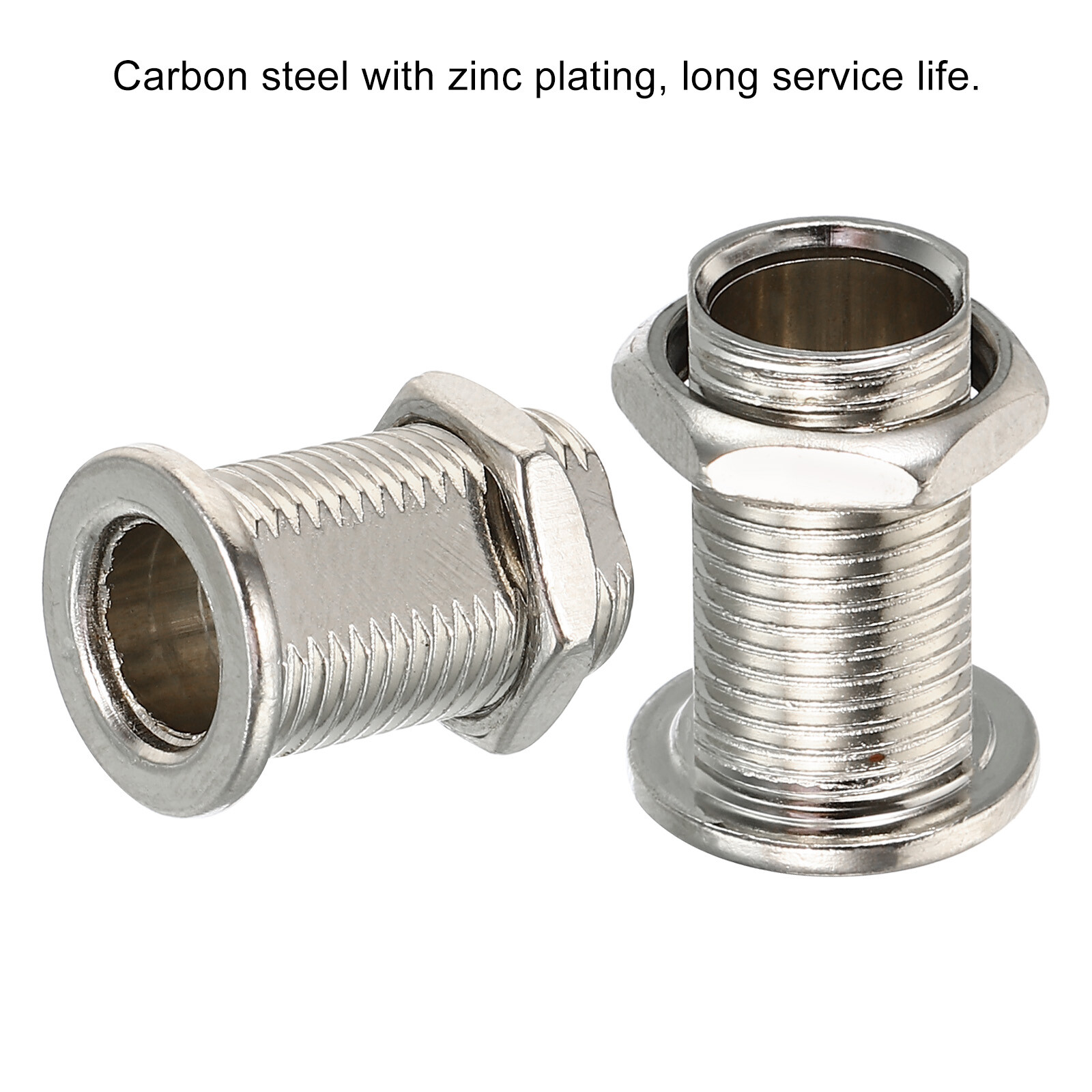 20Pieces M12x20mm Round Head Hollow Screw Bolts Through Hole Bolt Lamp ...