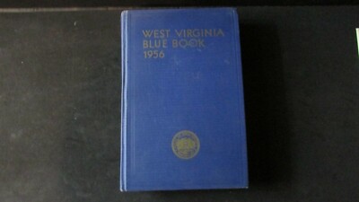 Vintage Book - 1956 West Virginia Blue Book - Volume 40 | eBay