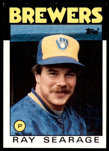 1986 Topps Baseball Card Ray Searage Milwaukee Brewers #642 | eBay