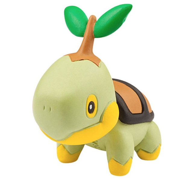 Turtwig Takara Tomy Pokemon MC EX Figure 36 Moncolle Monster Collection ...
