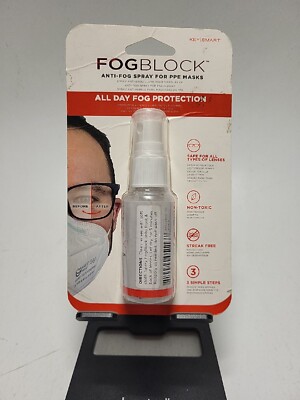 Key|Smart Fog Block Anti-Fog Spray for PPE Masks / Glasses 1.0 fl oz ...
