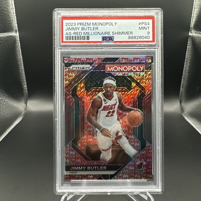 2023-24 Panini Prizm Monopoly Jimmy Butler #PS4 AS-Red Millionaire ...