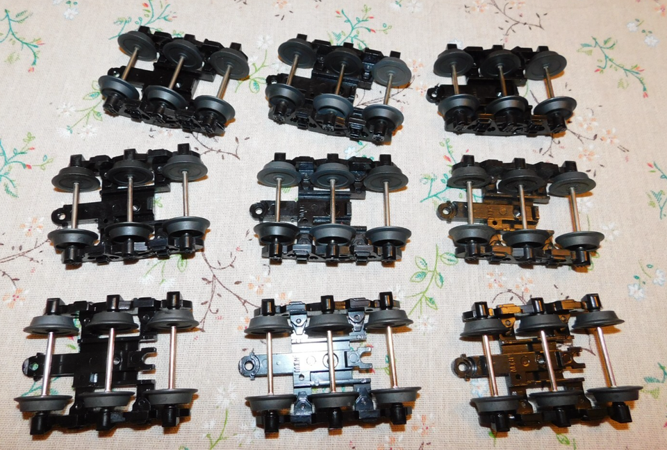 ! MTH O GAUGE PARTS 6 WHEELS TRUCKS FOR PARTS LOT OF 9 LOOK "A" ! | eBay