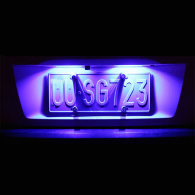 Blue LED License Number Plate Lights For Holden Commodore VT VX VY VZ ...