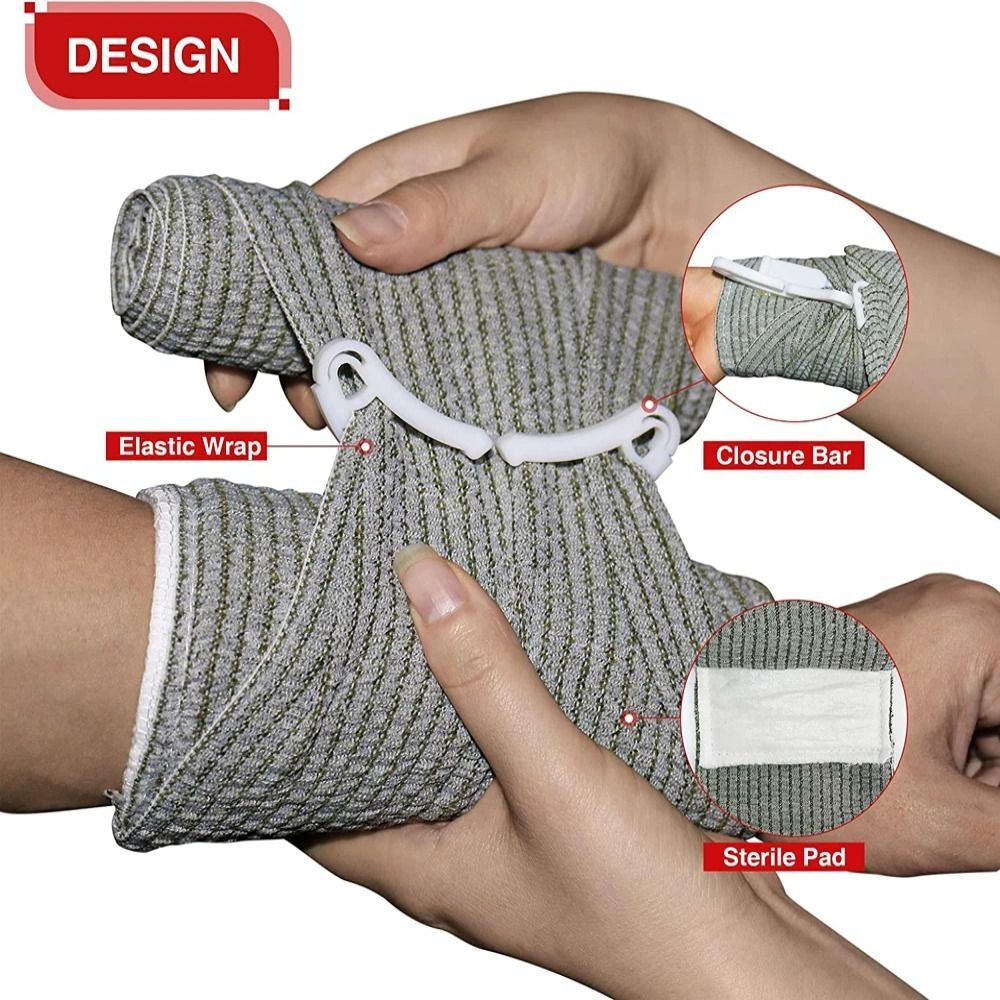 Quick Clotting Gauze Israeli Bandage Quick Clot Pressure Bandage ...