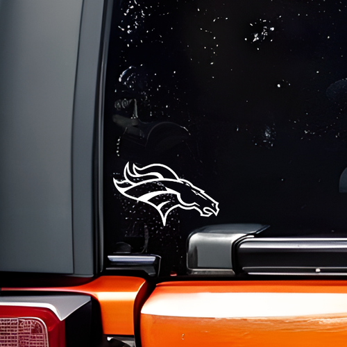 Denver Broncos Logo Vinyl Decal NFL Sticker for Car, Window, Laptop ...