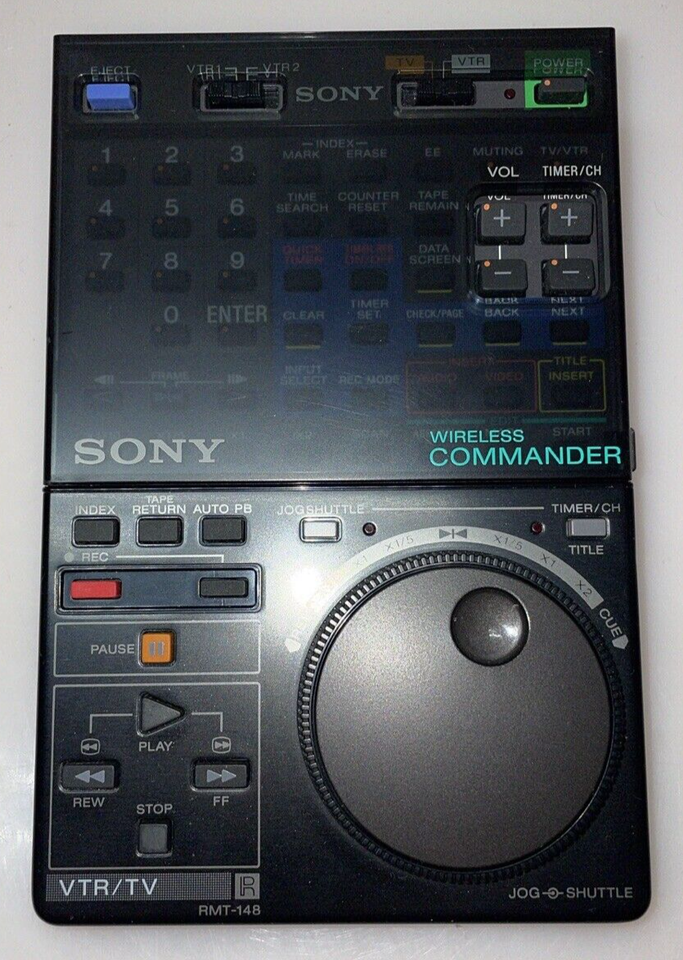 Sony Betamax Video Cassette Recorder SL-HF1000: Videotape Player ...