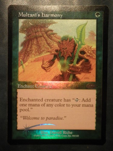 mtg magic Multani's Harmony FOIL planeshift ENGLISH Harmonie selon ...