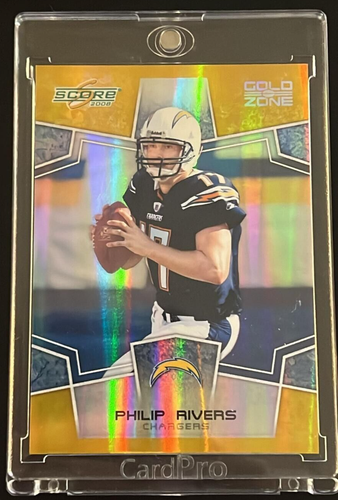 2008 Score Select Gold Zone /50 Philip Rivers #259 Chargers! | eBay