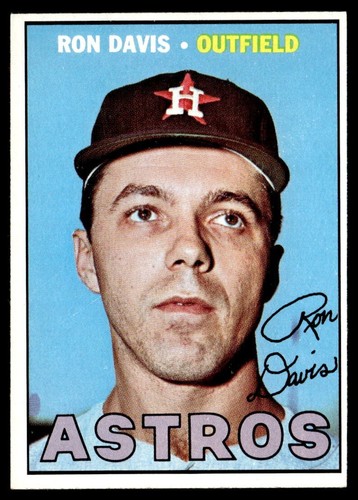 1967 Topps Baseball #298 Ron Davis Houston Astros | eBay