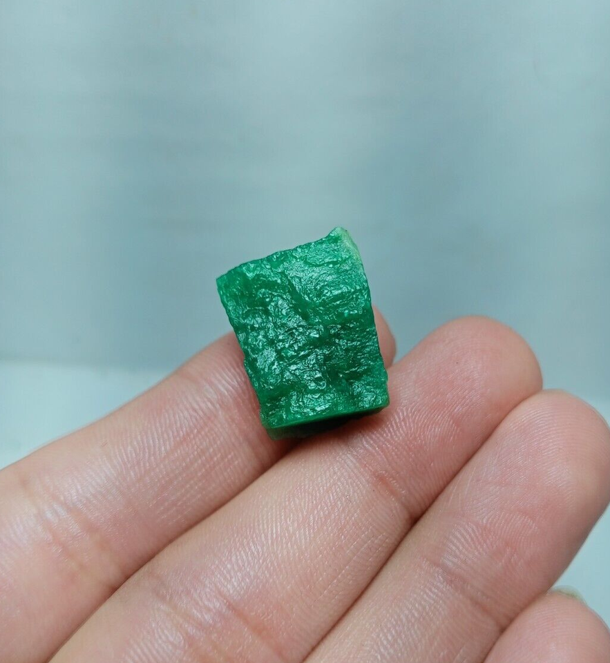 Natural Emerald Rough, Rare Emerald Rough For Jewellery, Emerald May ...