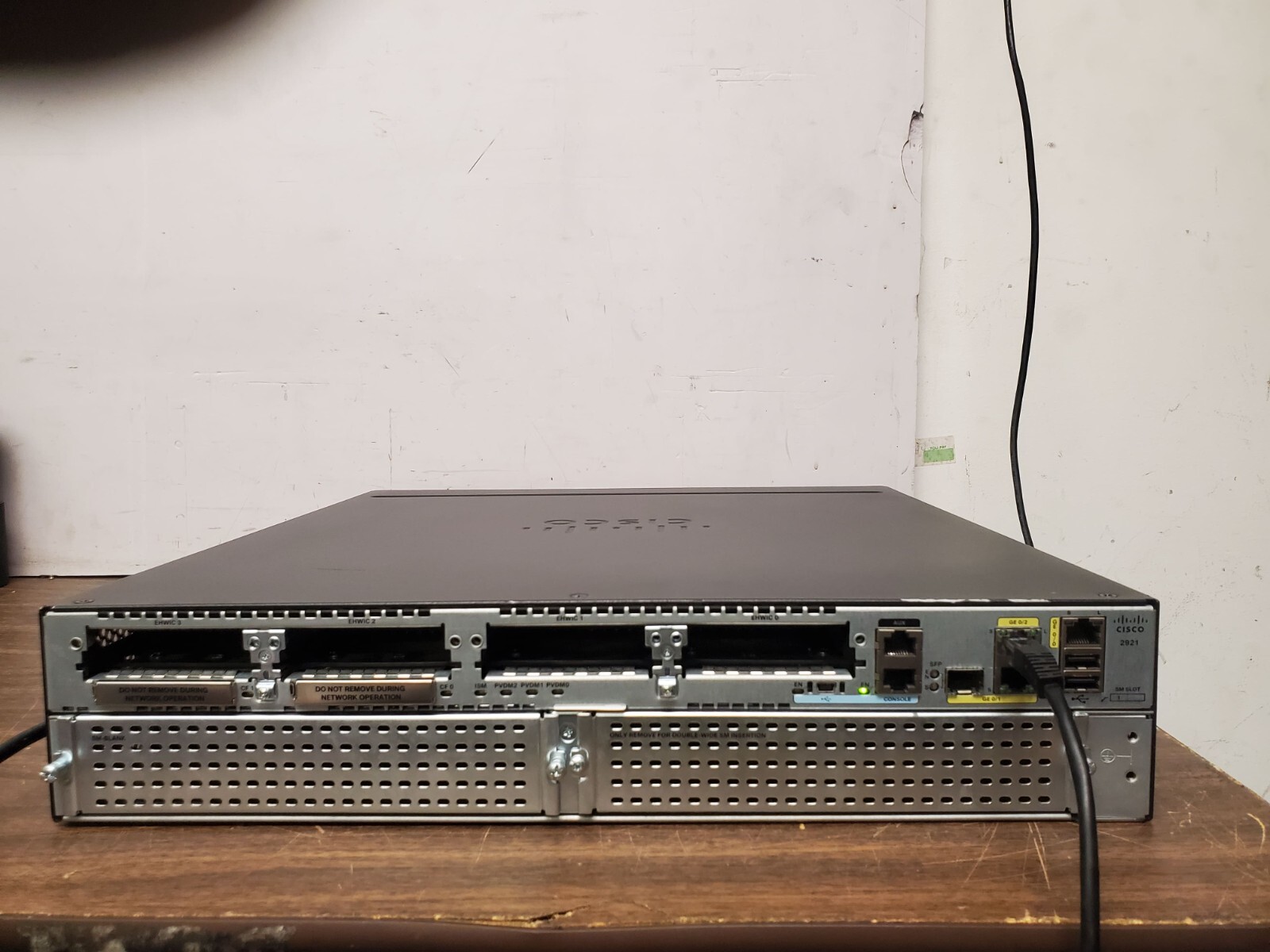 Cisco 2921 CISCO2921/K9 V06 Integrated Services Router w/Power Cord ...