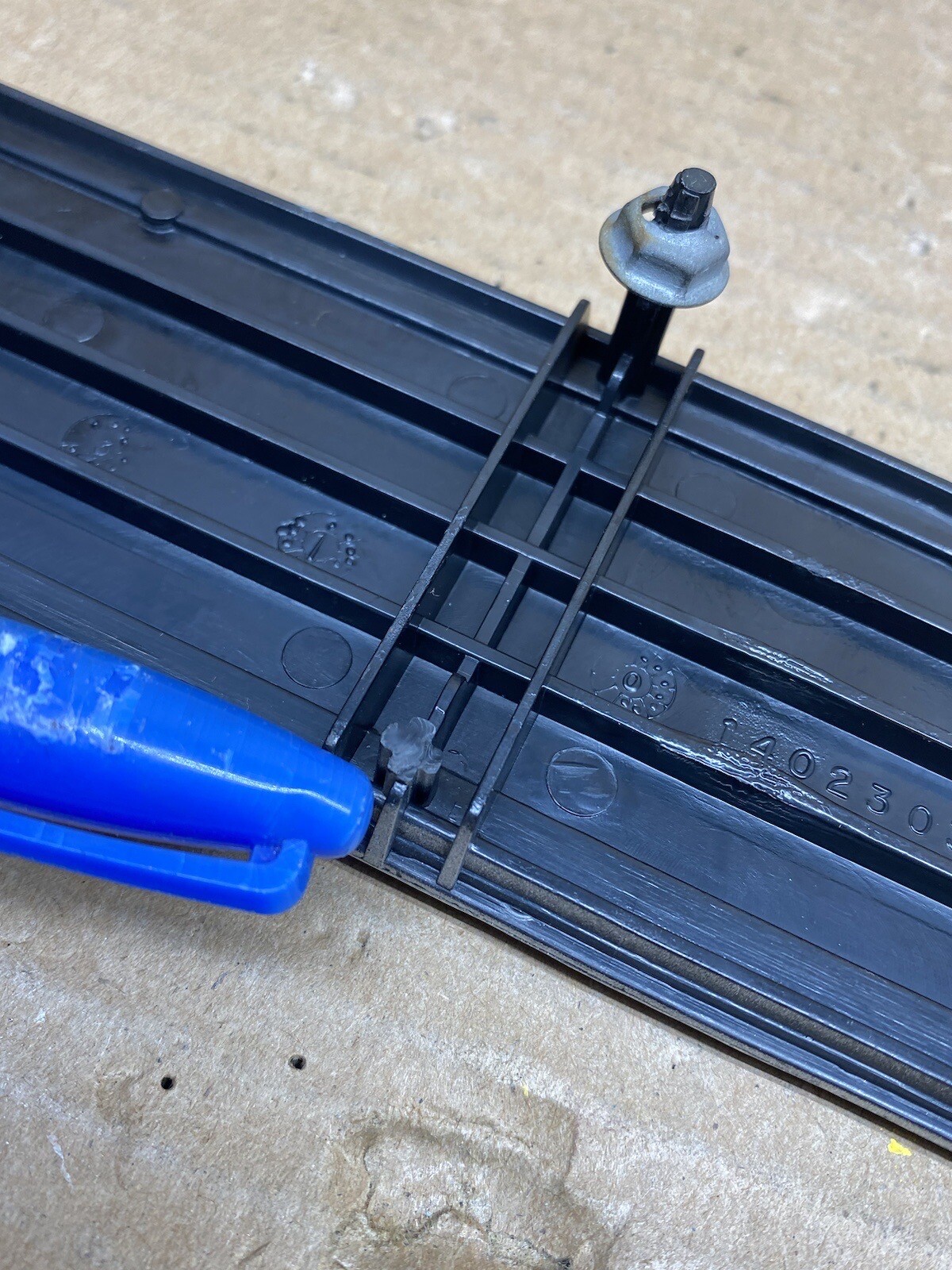 1985 Chevrolet Silverado C10 Square Body Dash Molding Trim | Aluminum ...