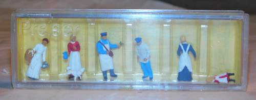 Preiser HO Figures #0199 Workers | eBay