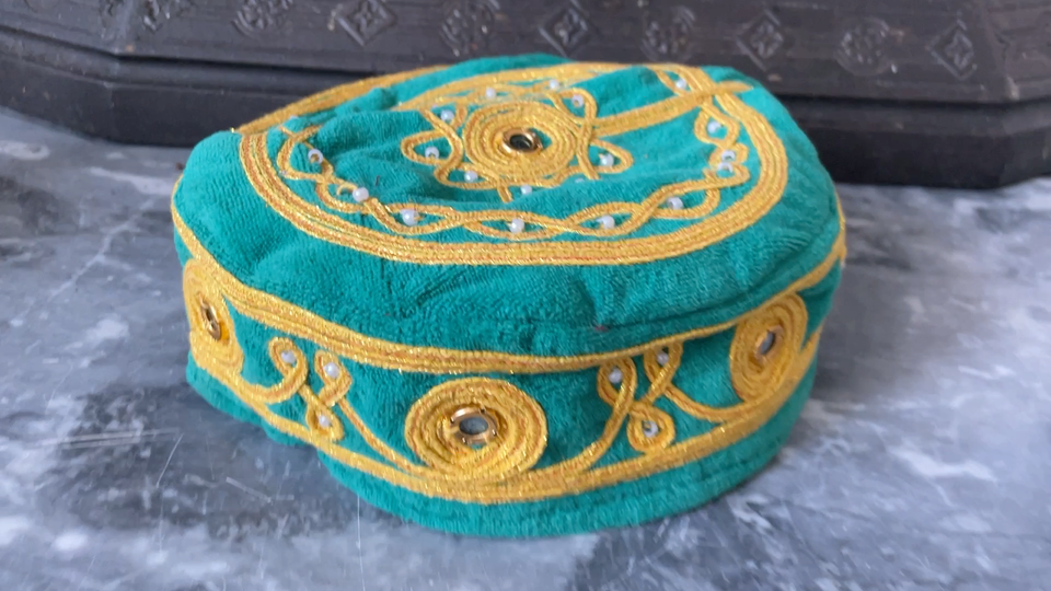 Oriental Folkloric Fez, Authentic Turkish Fes, Handmade Cap, Exotic ...