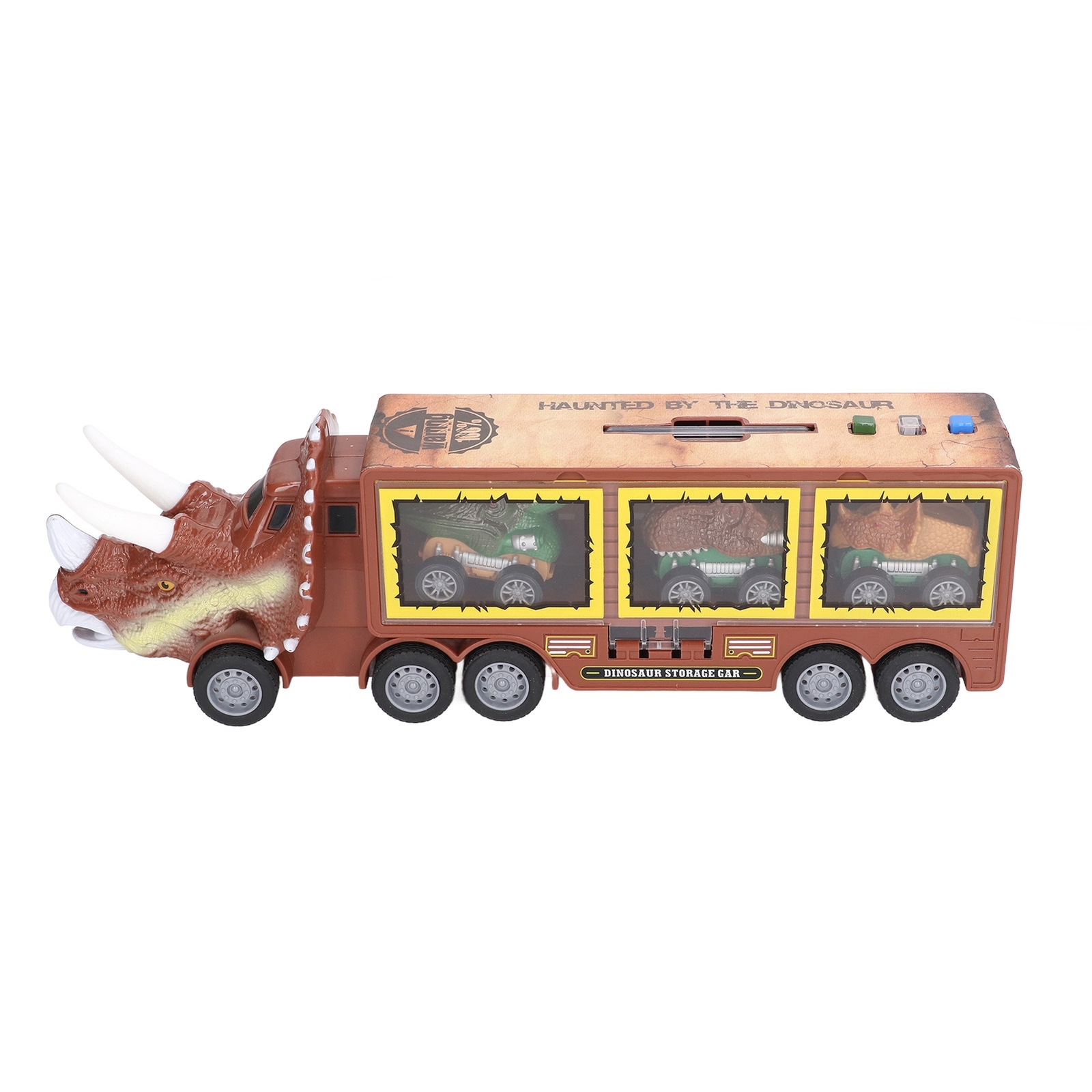 Storage Truck Portable Dinosaur Container Truck Transport Toy Latent ...