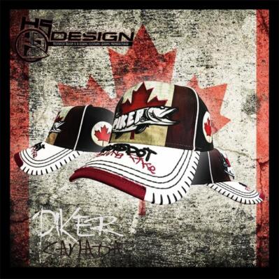 Chapeau Hotspot Design CAP PIKER CANADA | eBay