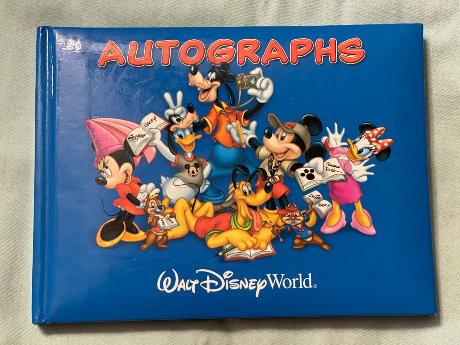 Goofy Autograph