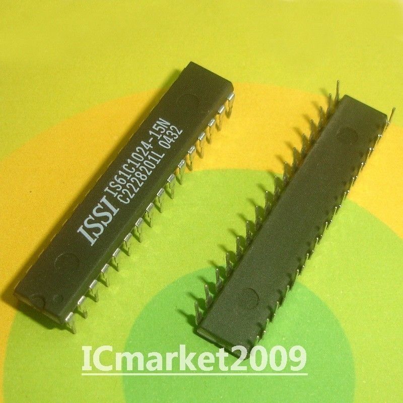 1 PCS IS61C1024-15N DIP-32 IS61C1024-15 128K x 8 High-Speed CMOS Static ...
