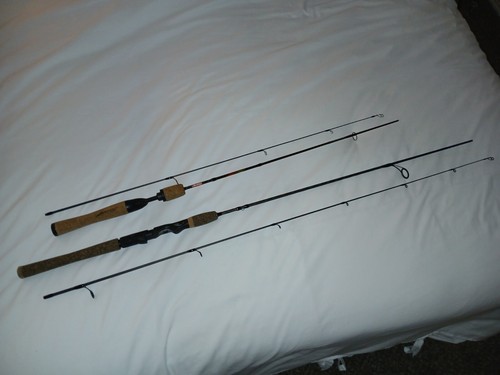 2 berkley lightning rod Ultralight Rods, 5ft & 6ft 6 High Modulus!! | eBay