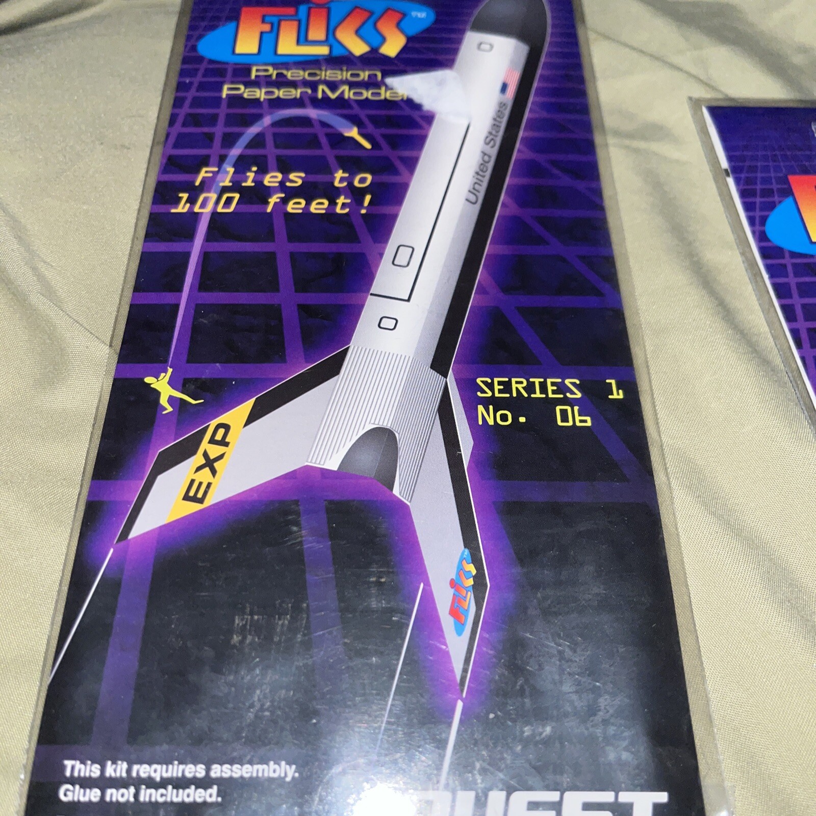 Quest FLISS Precision Paper Flying Model series 1 United States | eBay