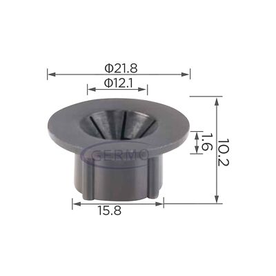 5 x Mutter-Clip Radhausschale Armaturenbrett Kühler für Hyundai Kia ...