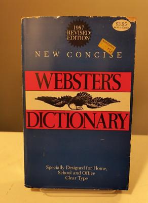New Concise Webster's Dictionary - 1987 Revised Edition | eBay