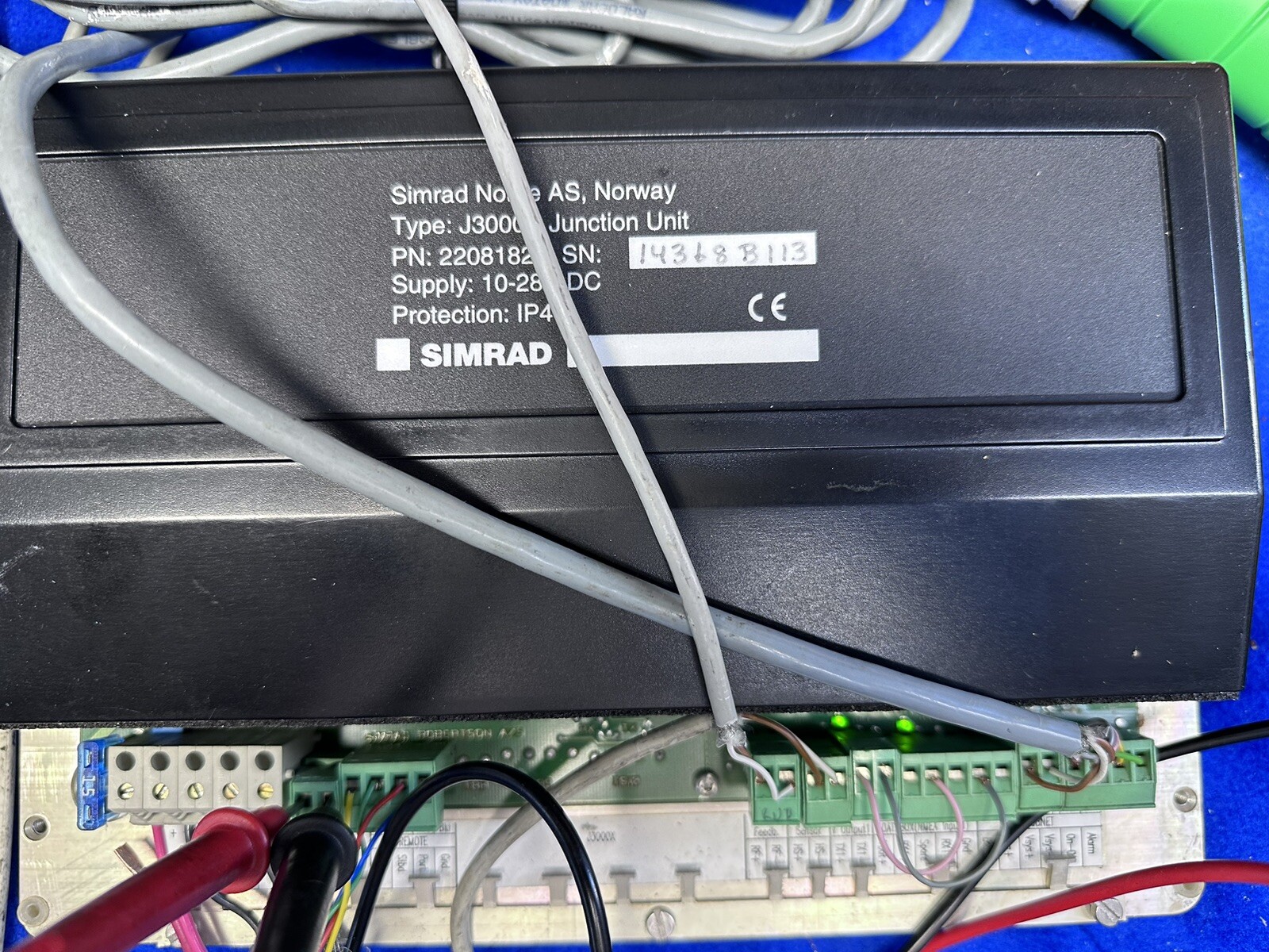 Simrad Robertson Autopilot Processor J3000x Junction Unit PN 22081822 ...