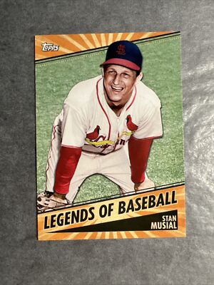 2021 Topps Opening Day Legends of Baseball #LOB-16 Stan Musial ...