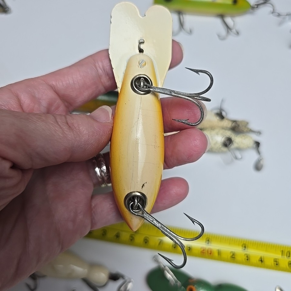 Vintage Lot of 7 Wooden Luxon Fishing Lure | eBay