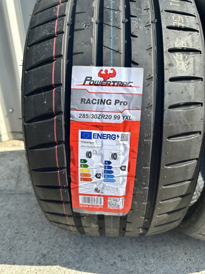 2 X 20" Powertrac Racing Pro TYRES 285/30ZR20 99Y | eBay UK